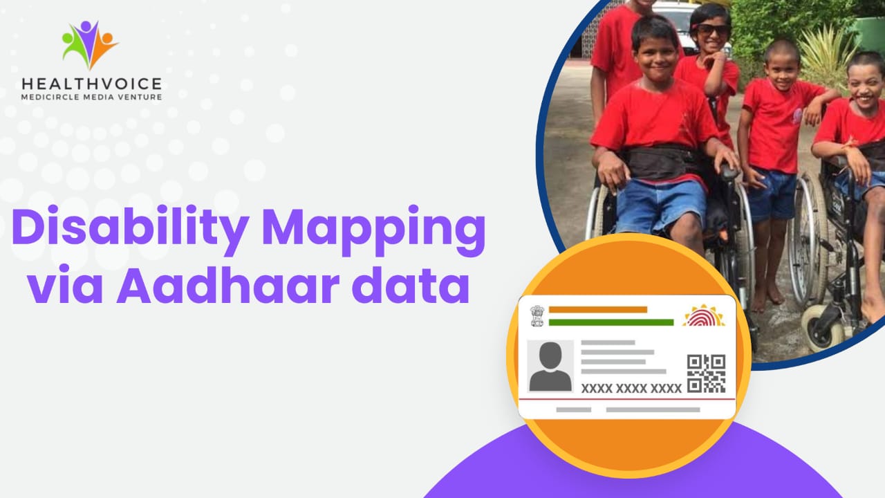 Disability Mapping via Aadhaar Data